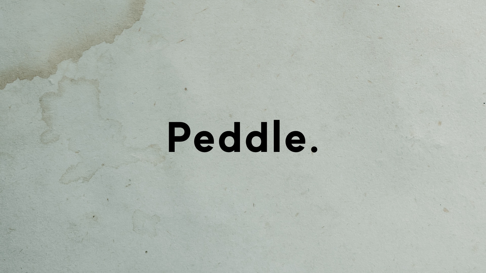 Peddle with Integrity: Paul’s Warning Against Holy Hucksters