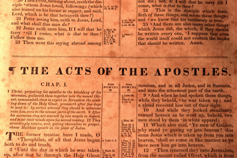 7 Lessons from Acts for the Church Today